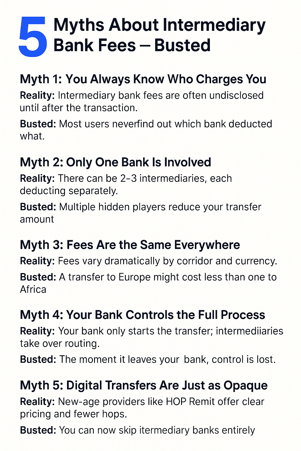 10 Things You Must Know About Intermediary Bank Fee in International ...